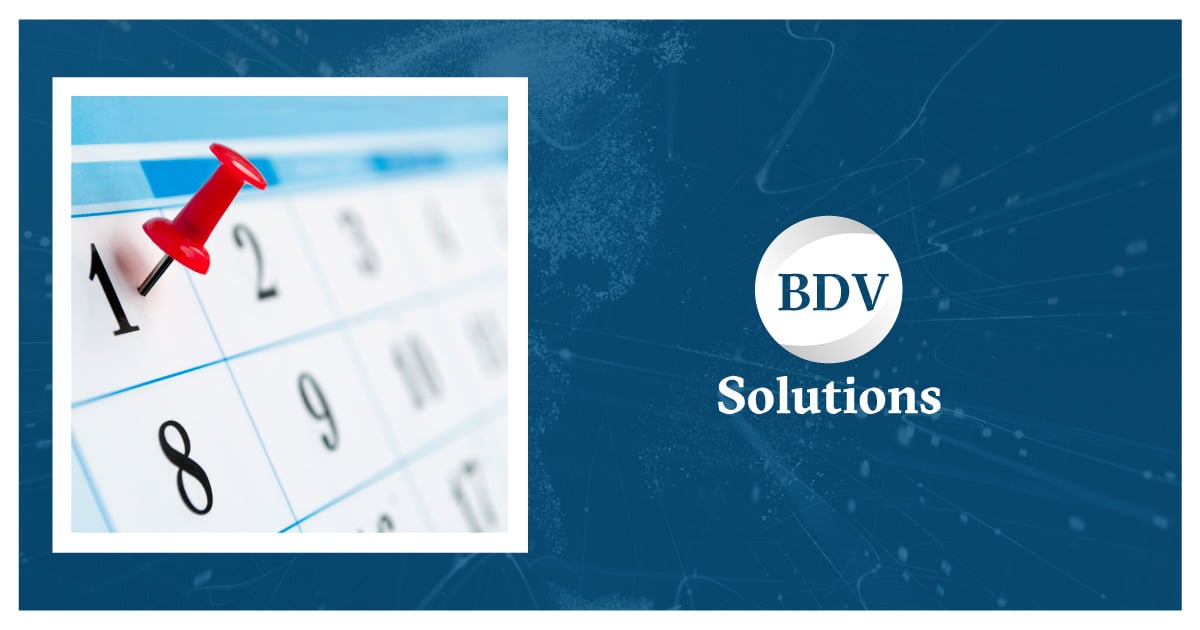 BDV Solutions Events Calendar | Webinars, News & Announcements